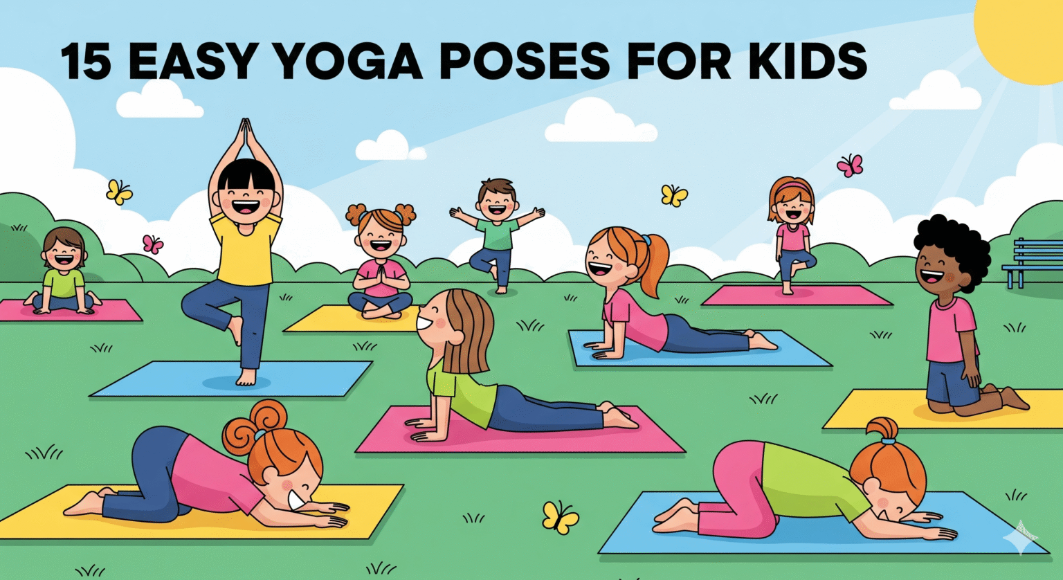 Easy Yoga Poses For Kids Top 15 Poses