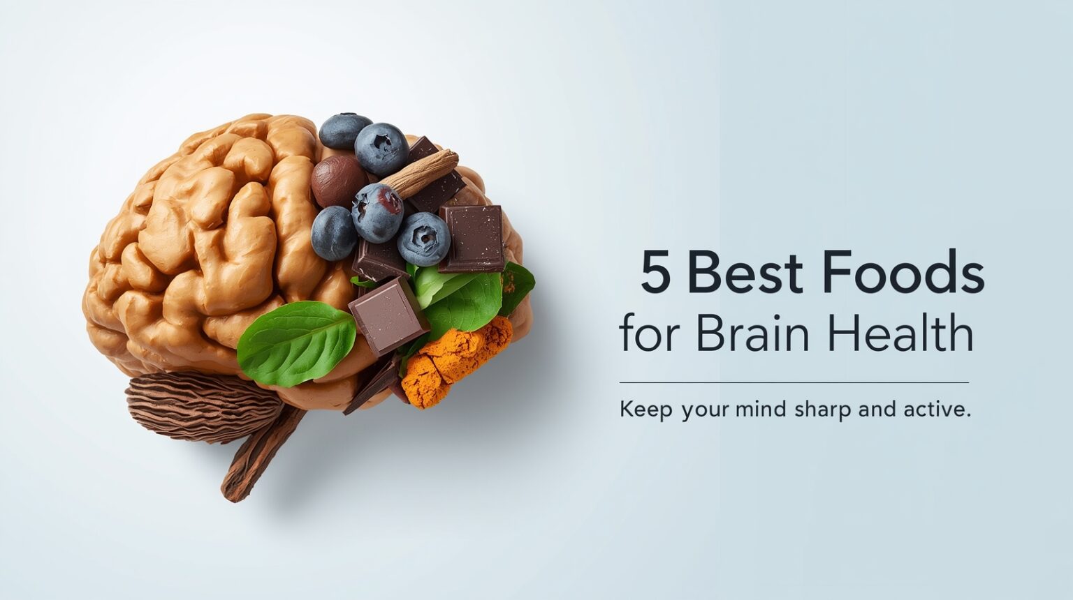 5 Best Foods For Brain Health, Keep Your Brain Healthy Sharp, And Active